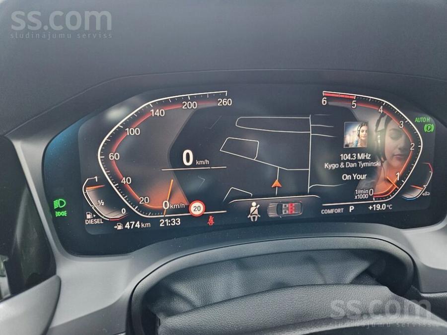 Balts BMW 320 2019 Rīga, ar dzinēja tilpumu 2.00 L un nobraukumu 253 tūkst. km par 17950 €, foto 11 vietnē AUTOMOTO.COM.LV