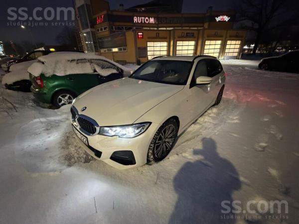 White BMW 320 2019 in Riga, with an engine capacity of 2.00 L and mileage of 172 thousand km for 20600 €, photo 1 on AUTOMOTO.COM.LV