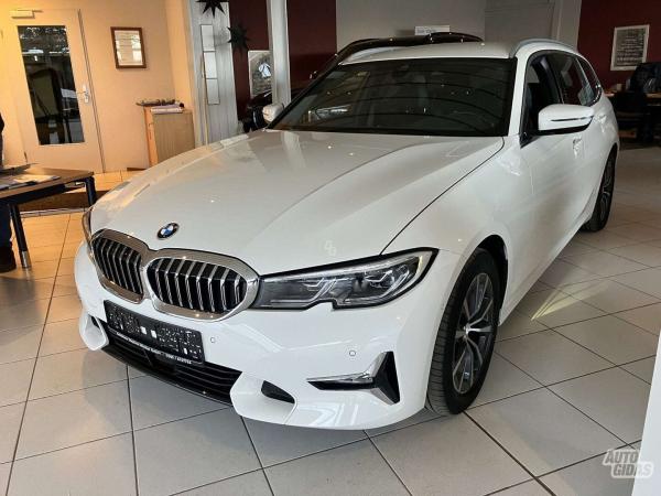 White BMW 320 2020 in Kaunas, with an engine capacity of 2.00 L and mileage of 47 thousand km for 30585 €, photo 1 on AUTOMOTO.COM.LV