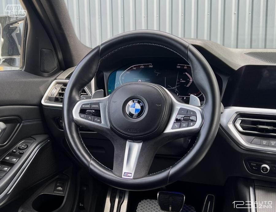 White BMW 320 2020 in Taurage, with an engine capacity of 2.00 L and mileage of 197 thousand km for 20990 €, photo 18 on AUTOMOTO.COM.LV