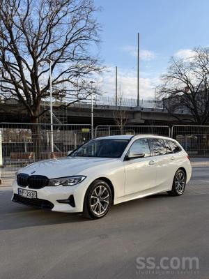 White BMW 320 2020 in Riga, with an engine capacity of 2.00 L and mileage of 182 thousand km for 19500 €, photo  on AUTOMOTO.COM.LV