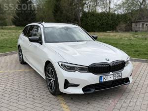 White BMW 320 2020 in Riga, with an engine capacity of 2.00 L and mileage of 229 thousand km for 18900 €, photo  on AUTOMOTO.COM.LV