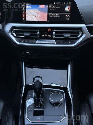 White BMW 320 2020 in Riga, with an engine capacity of 2.00 L and mileage of 184 thousand km for 17480 €, photo 13 on AUTOMOTO.COM.LV