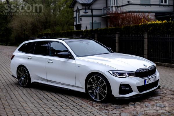 Balts BMW 320 2020 Liepāja, ar dzinēja tilpumu 2.00 L un nobraukumu 180 tūkst. km par 21000 €, foto  vietnē AUTOMOTO.COM.LV