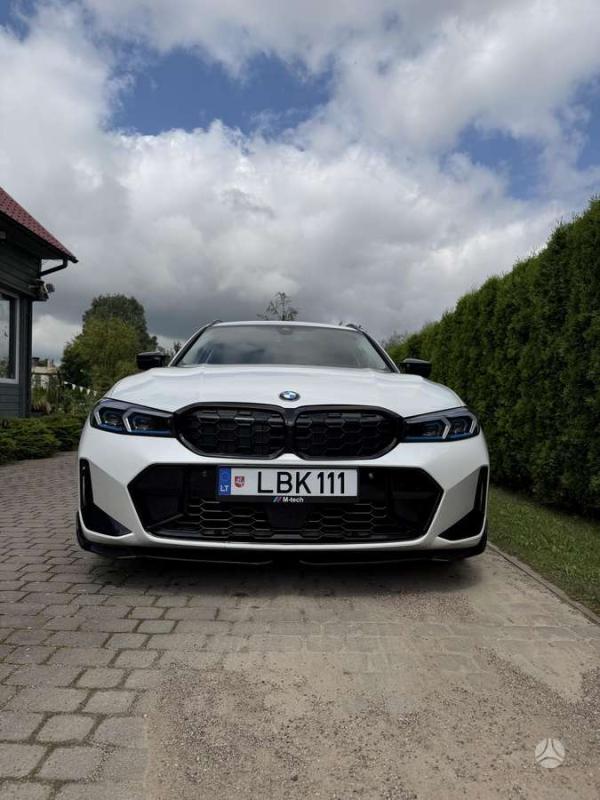 White BMW 320 2020 in Ukmerge, with an engine capacity of 2.00 L and mileage of 311 thousand km for 18500 €, photo 7 on AUTOMOTO.COM.LV