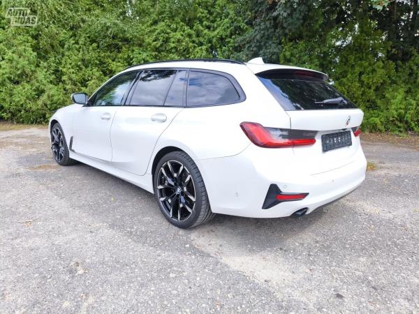 White BMW 320 2020 in Vilnius, with an engine capacity of 2.00 L and mileage of 116 thousand km for 18900 €, photo 7 on AUTOMOTO.COM.LV