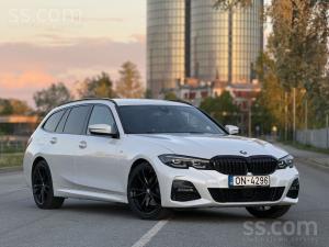White BMW 320 2021 in Riga, with an engine capacity of 2.00 L and mileage of 202 thousand km for 21500 €, photo 5 on AUTOMOTO.COM.LV