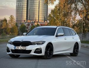 White BMW 320 2021 in Riga, with an engine capacity of 2.00 L and mileage of 202 thousand km for 21500 €, photo 6 on AUTOMOTO.COM.LV