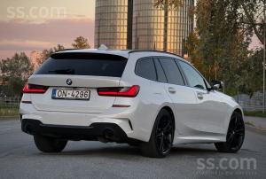 White BMW 320 2021 in Riga, with an engine capacity of 2.00 L and mileage of 202 thousand km for 21500 €, photo 8 on AUTOMOTO.COM.LV