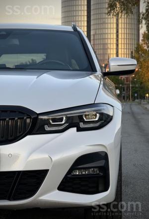 White BMW 320 2021 in Riga, with an engine capacity of 2.00 L and mileage of 202 thousand km for 21500 €, photo 9 on AUTOMOTO.COM.LV