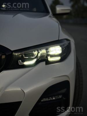 White BMW 320 2021 in Riga, with an engine capacity of 2.00 L and mileage of 202 thousand km for 21500 €, photo 11 on AUTOMOTO.COM.LV