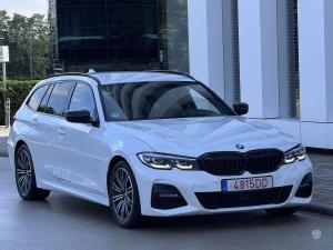 White BMW 320 2021 in Vilnius, with an engine capacity of 2.00 L and mileage of 239 thousand km for 20700 €, photo 5 on AUTOMOTO.COM.LV