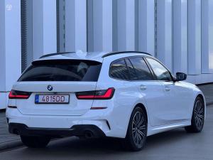 White BMW 320 2021 in Vilnius, with an engine capacity of 2.00 L and mileage of 239 thousand km for 20700 €, photo 6 on AUTOMOTO.COM.LV