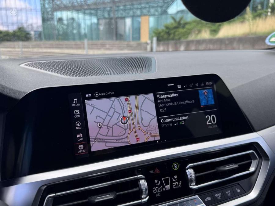 Balts BMW 320 2021 Viļņa, ar dzinēja tilpumu 2.00 L un nobraukumu 239 tūkst. km par 20700 €, foto 22 vietnē AUTOMOTO.COM.LV