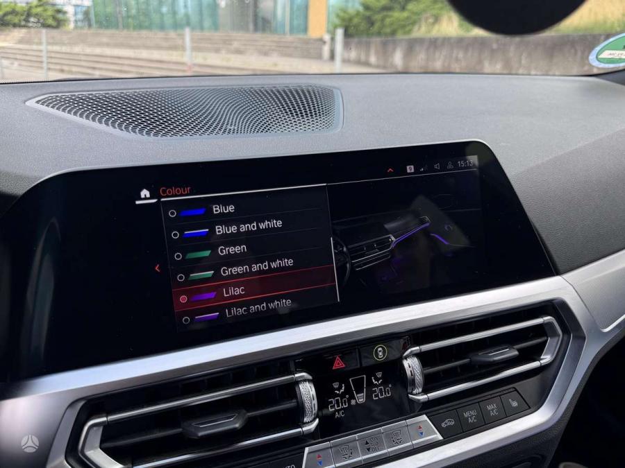 Balts BMW 320 2021 Viļņa, ar dzinēja tilpumu 2.00 L un nobraukumu 239 tūkst. km par 20700 €, foto 30 vietnē AUTOMOTO.COM.LV
