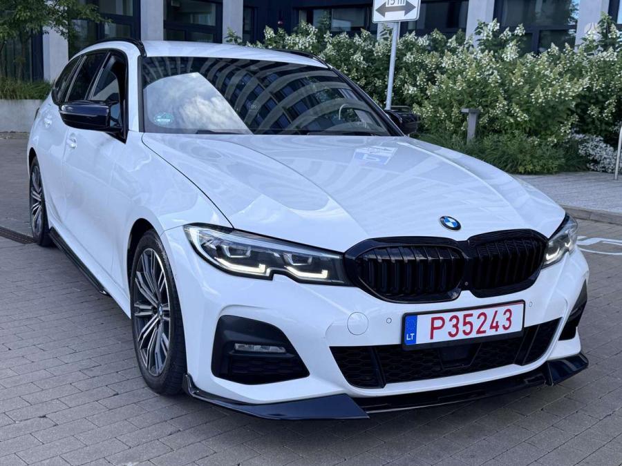 Balts BMW 320 2021 Viļņa, ar dzinēja tilpumu 2.00 L un nobraukumu 240 tūkst. km par 22500 €, foto 1 vietnē AUTOMOTO.COM.LV