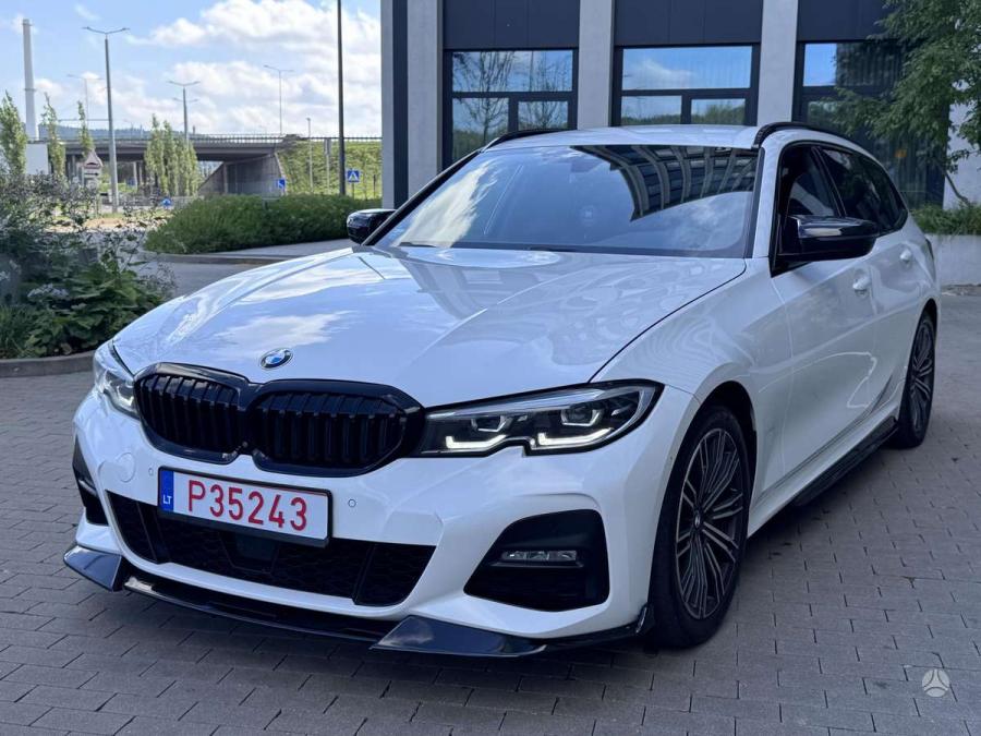 Balts BMW 320 2021 Viļņa, ar dzinēja tilpumu 2.00 L un nobraukumu 240 tūkst. km par 22500 €, foto 4 vietnē AUTOMOTO.COM.LV