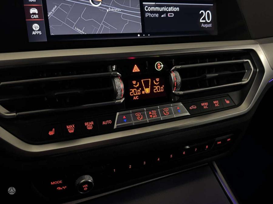Balts BMW 320 2021 Viļņa, ar dzinēja tilpumu 2.00 L un nobraukumu 240 tūkst. km par 22500 €, foto 46 vietnē AUTOMOTO.COM.LV