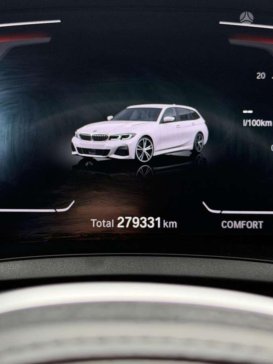 Balts BMW 320 2021 Tauragė, ar dzinēja tilpumu 2.00 L un nobraukumu 279 tūkst. km par 18300 €, foto 7 vietnē AUTOMOTO.COM.LV