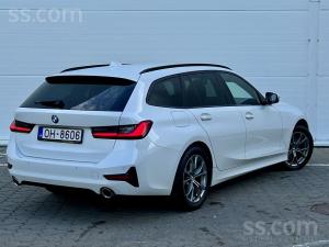 White BMW 320 2021 in Riga, with an engine capacity of 2.00 L and mileage of 193 thousand km for 19000 €, photo 8 on AUTOMOTO.COM.LV