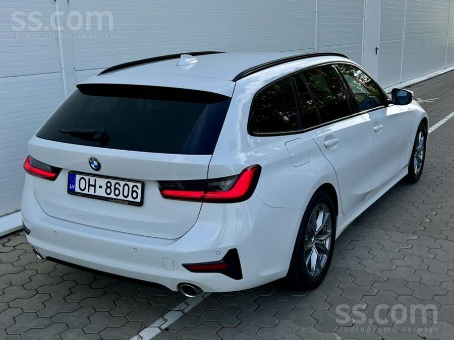 White BMW 320 2021 in Riga, with an engine capacity of 2.00 L and mileage of 193 thousand km for 19000 €, photo 10 on AUTOMOTO.COM.LV