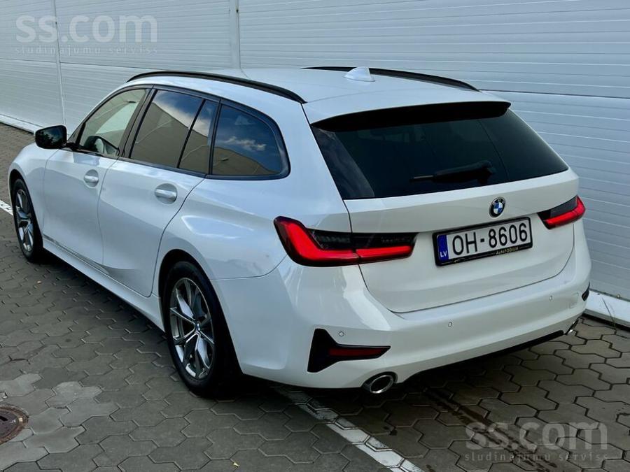 White BMW 320 2021 in Riga, with an engine capacity of 2.00 L and mileage of 193 thousand km for 19000 €, photo 13 on AUTOMOTO.COM.LV
