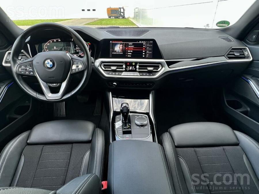 White BMW 320 2021 in Riga, with an engine capacity of 2.00 L and mileage of 193 thousand km for 19000 €, photo 21 on AUTOMOTO.COM.LV