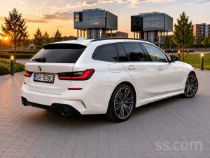 White BMW 320 2022 in Riga, with an engine capacity of 2.00 L and mileage of 174 thousand km for 21400 €, photo 3 on AUTOMOTO.COM.LV