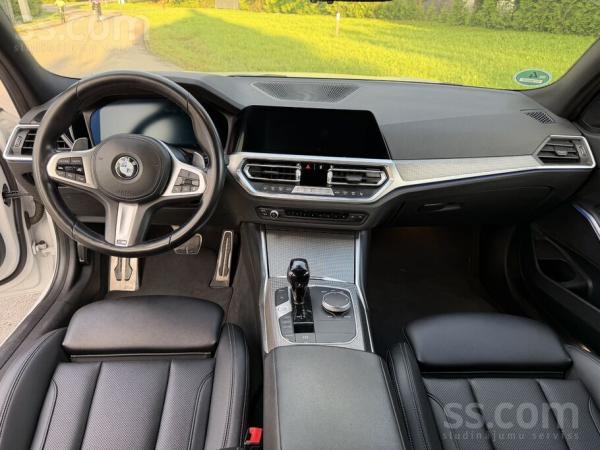 White BMW 320 2022 in Bauska, with an engine capacity of 2.00 L and mileage of 184 thousand km for 18800 €, photo 8 on AUTOMOTO.COM.LV