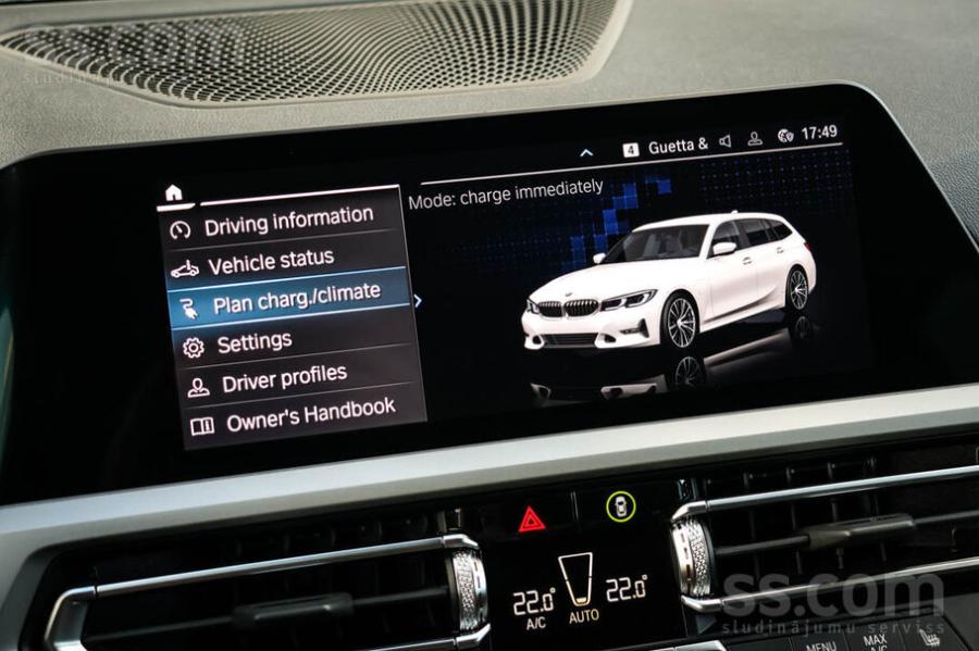Balts BMW 320 2022 Tukums, ar dzinēja tilpumu 2.00 L un nobraukumu 200 tūkst. km par 17990 €, foto 17 vietnē AUTOMOTO.COM.LV