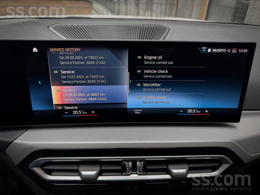 Белый БМВ 320 2023 в Рига, объемом двигателя 2.00 л и пробегом 139 тыс. км за 26400 €, фото 30 на AUTOMOTO.COM.LV