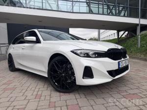 White BMW 320 2023 in Daugavpils, with an engine capacity of 2.00 L and mileage of 110 thousand km for 30500 €, photo  on AUTOMOTO.COM.LV