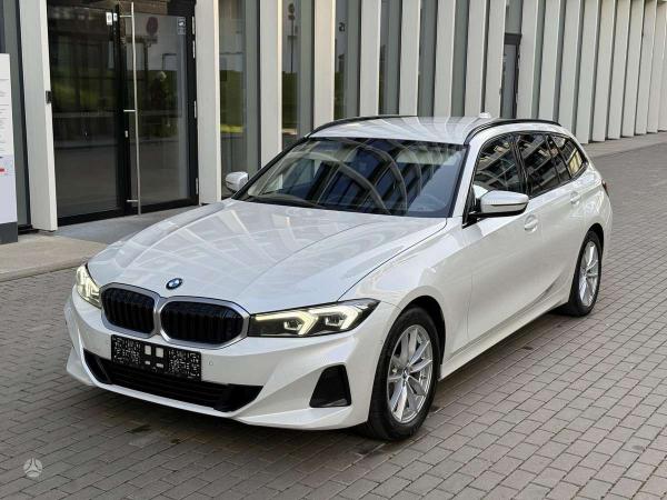 White BMW 320 2023 in Vilnius, with an engine capacity of 2.00 L and mileage of 129 thousand km for 19999 €, photo 1 on AUTOMOTO.COM.LV