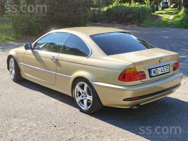 Yellow BMW 320 2004 in Riga, with an engine capacity of 2.00 L and mileage of 227 thousand km for 4800 €, photo 4 on AUTOMOTO.COM.LV