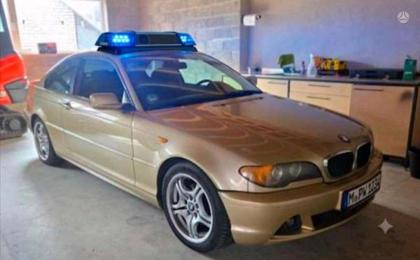 Yellow BMW 320 2004 in Kaunas, with an engine capacity of 2.00 L and mileage of 201 thousand km for 4199 €, photo 1 on AUTOMOTO.COM.LV