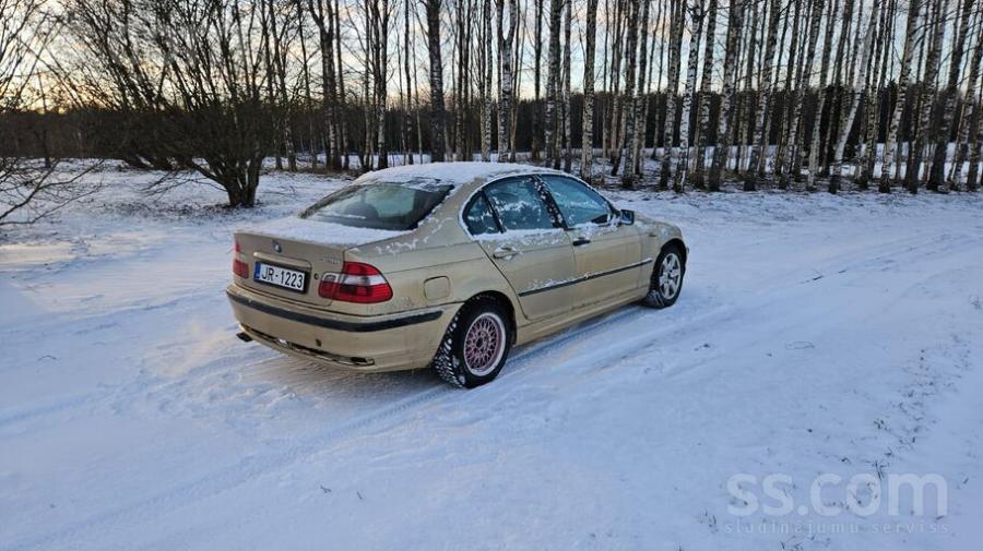 Желтый БМВ 320 2001 в Рига, объемом двигателя 2.20 л и пробегом 267 тыс. км за 2200 €, фото 4 на AUTOMOTO.COM.LV