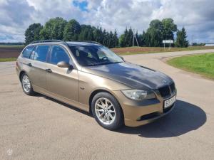 Dzeltens BMW 320 2006 Kauņa, ar dzinēja tilpumu 2.00 L un nobraukumu 323 tūkst. km par 2800 €, foto  vietnē AUTOMOTO.COM.LV