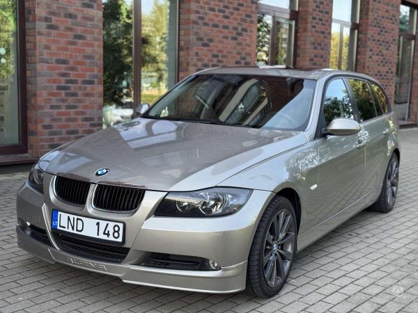 Dzeltens BMW 320 2007 Viļņa, ar dzinēja tilpumu 2.00 L un nobraukumu 380 tūkst. km par 2650 €, foto 3 vietnē AUTOMOTO.COM.LV