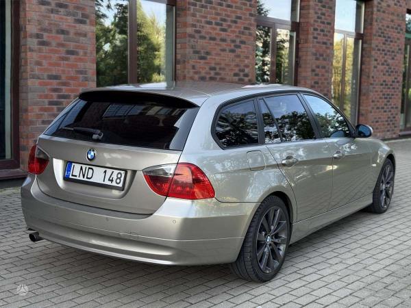 Dzeltens BMW 320 2007 Viļņa, ar dzinēja tilpumu 2.00 L un nobraukumu 380 tūkst. km par 2650 €, foto 6 vietnē AUTOMOTO.COM.LV