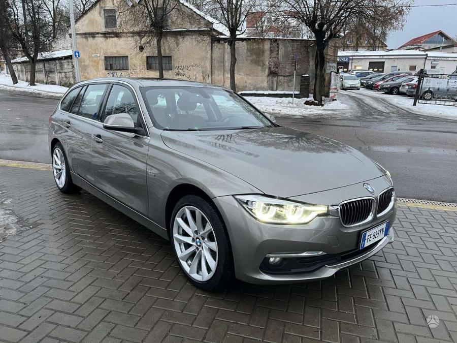 Yellow BMW 320 2016 in Vilnius, with an engine capacity of 2.00 L and mileage of 262 thousand km for 9000 €, photo 1 on AUTOMOTO.COM.LV