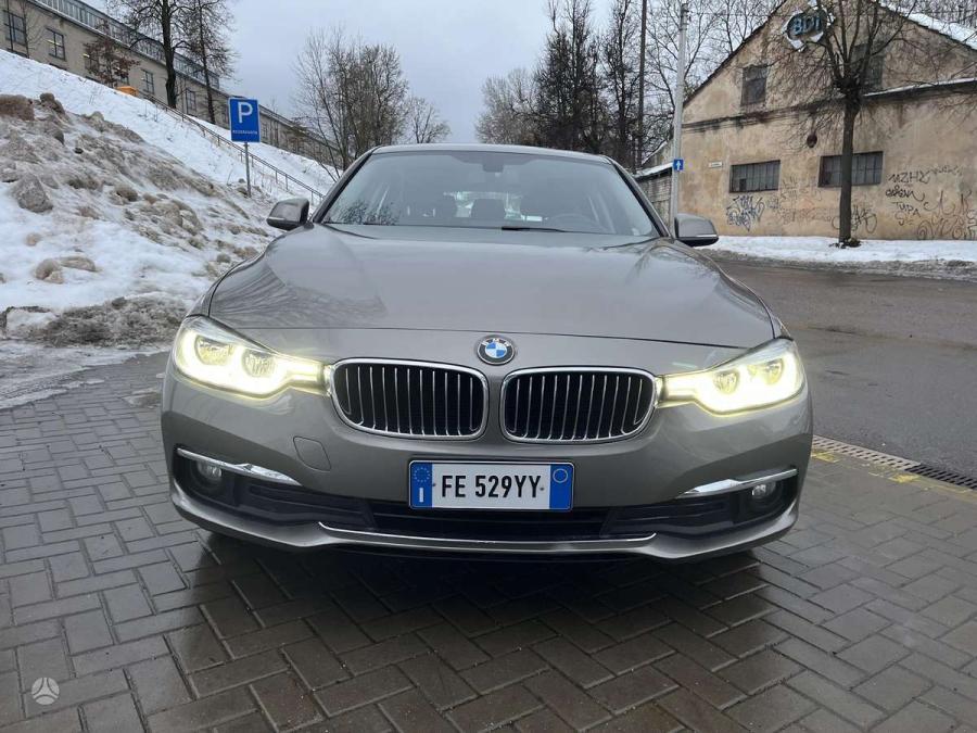 Yellow BMW 320 2016 in Vilnius, with an engine capacity of 2.00 L and mileage of 262 thousand km for 9000 €, photo 2 on AUTOMOTO.COM.LV
