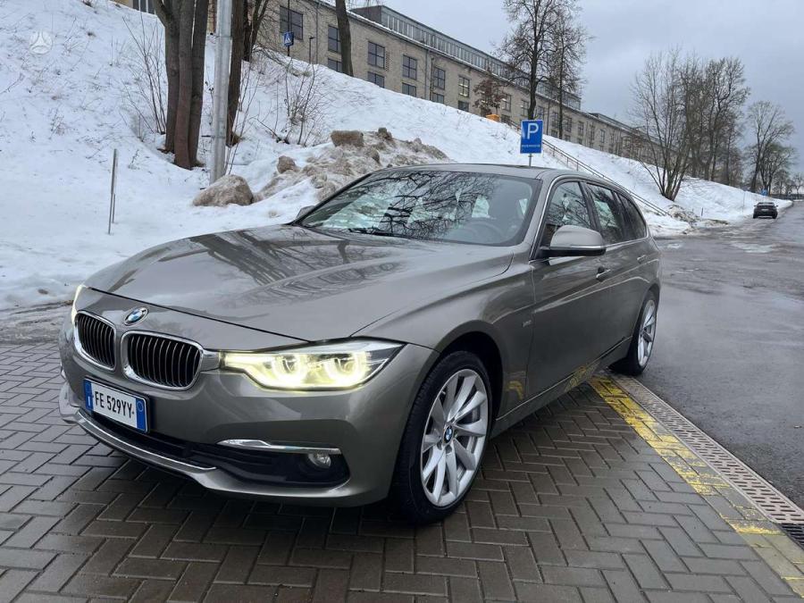 Yellow BMW 320 2016 in Vilnius, with an engine capacity of 2.00 L and mileage of 262 thousand km for 9000 €, photo 3 on AUTOMOTO.COM.LV