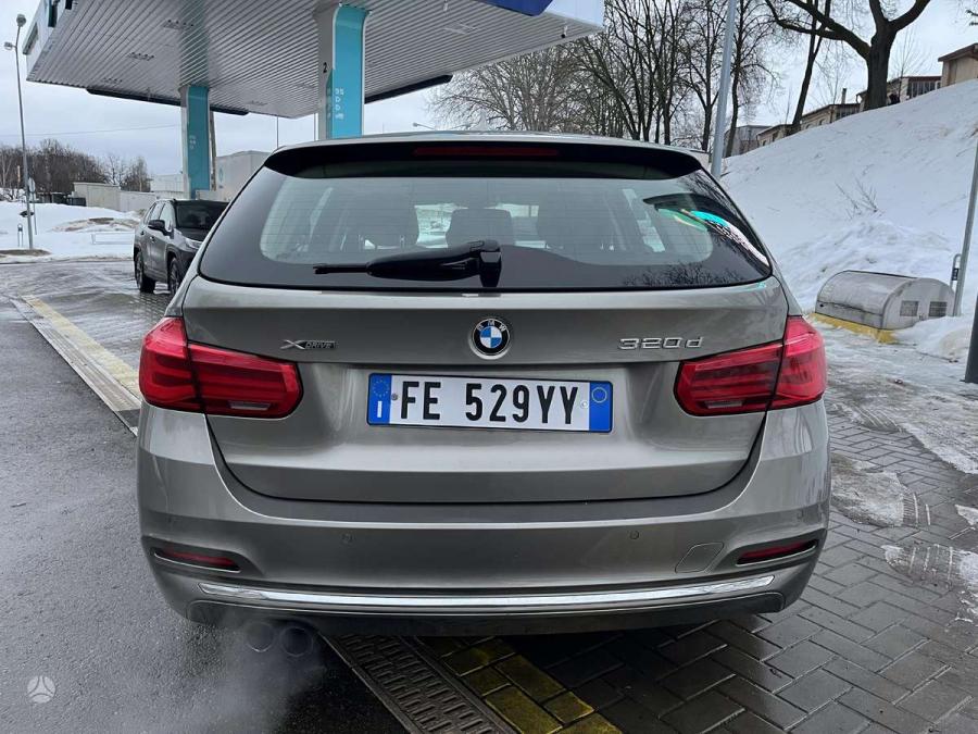 Yellow BMW 320 2016 in Vilnius, with an engine capacity of 2.00 L and mileage of 262 thousand km for 9000 €, photo 5 on AUTOMOTO.COM.LV