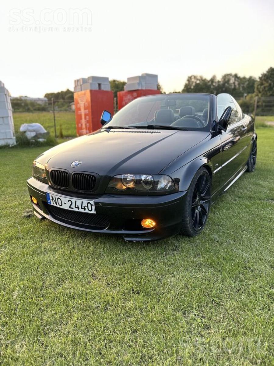 Black BMW 323 2000 in Bauska, with an engine capacity of 2.50 L and mileage of 300 thousand km for 1700 €, photo 1 on AUTOMOTO.COM.LV