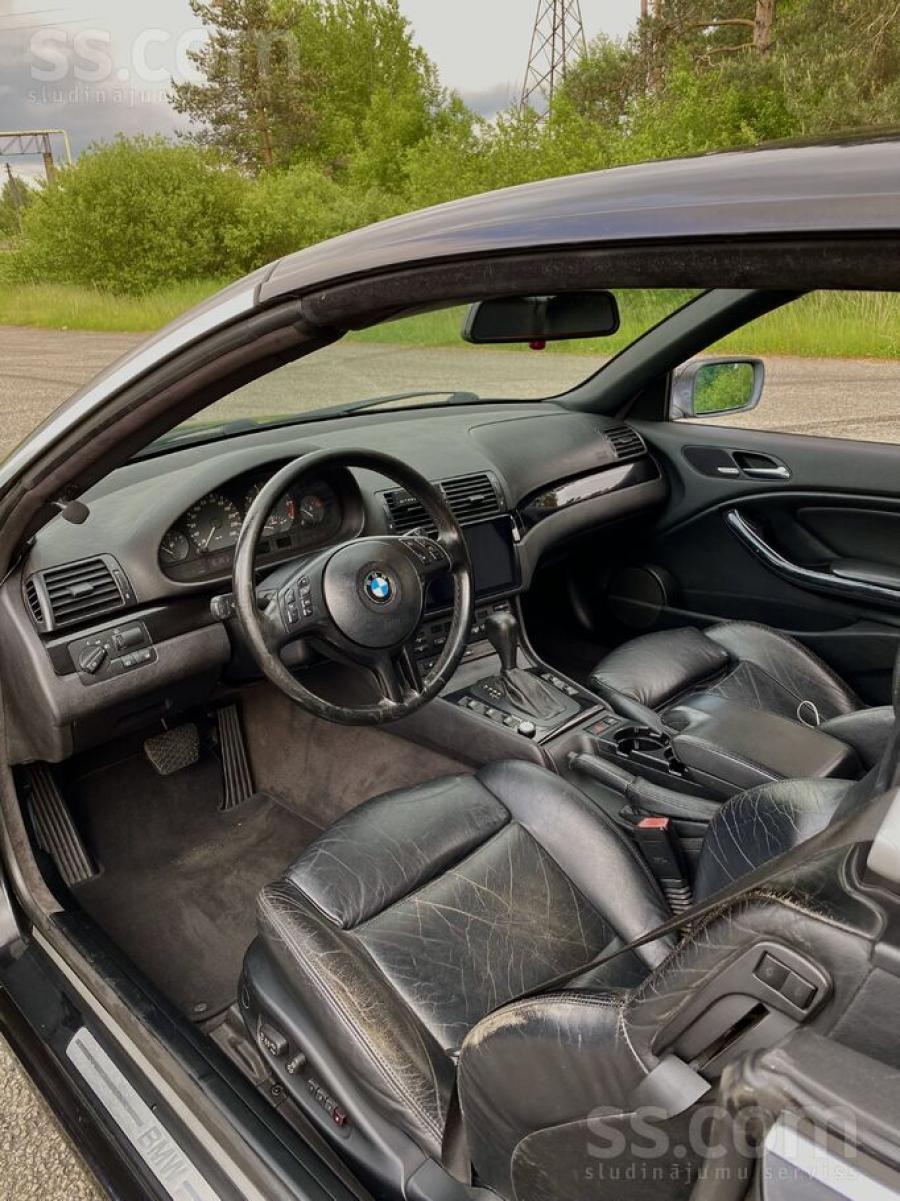Melns BMW 323 2000 Rīga, ar dzinēja tilpumu 2.50 L un nobraukumu 419 tūkst. km par 4690 €, foto 9 vietnē AUTOMOTO.COM.LV