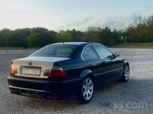 Black BMW 323 2000 in Liepaja, with an engine capacity of 2.50 L and mileage of 187 thousand km for 2800 €, photo 2 on AUTOMOTO.COM.LV