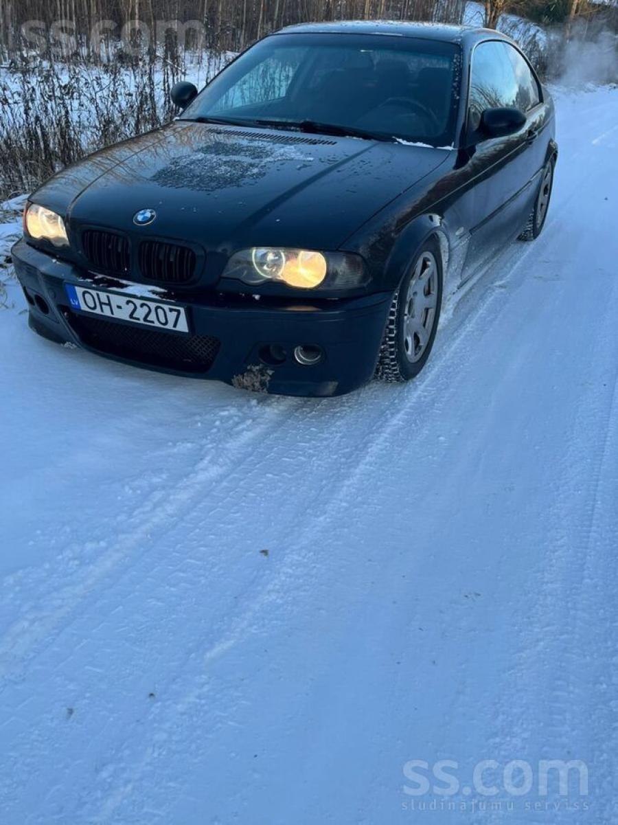 Black BMW 323 2000 in Riga, with an engine capacity of 2.50 L and mileage of 252 thousand km for 4250 €, photo 1 on AUTOMOTO.COM.LV