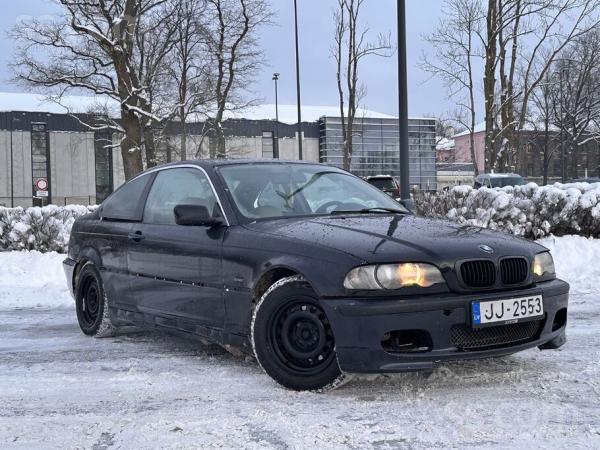 Black BMW 323 2000 in Tukums, with an engine capacity of 2.50 L and mileage of 254 thousand km for 1850 €, photo 1 on AUTOMOTO.COM.LV