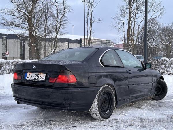 Black BMW 323 2000 in Tukums, with an engine capacity of 2.50 L and mileage of 254 thousand km for 1850 €, photo 3 on AUTOMOTO.COM.LV