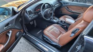 Black BMW 323 2000 in Vilnius, with an engine capacity of 2.50 L and mileage of 240 thousand km for 3900 €, photo 8 on AUTOMOTO.COM.LV